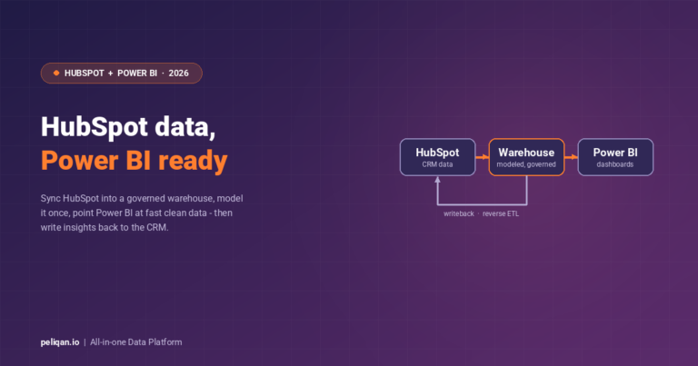 HubSpot to Power BI: How to connect them - Peliqan